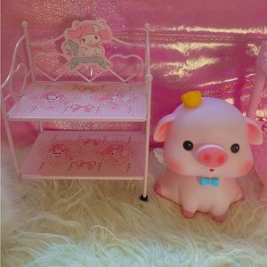 Storage & Organization | Sanrio My Melody Pastel Pink Metal Display ...